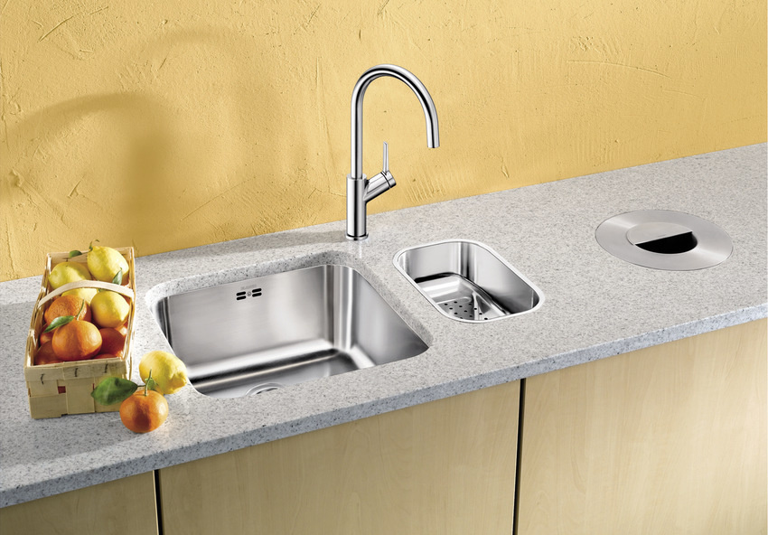Blanco Solon 512471 munkalapszintbe építhető selyemfényű rozsdamentes ...