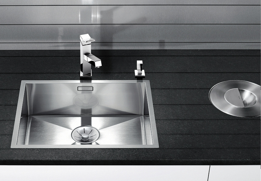 Blanco Solon 512471 munkalapszintbe építhető selyemfényű rozsdamentes ...