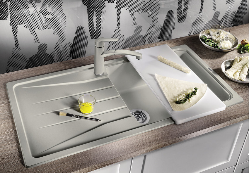 Blanco Sona XL 6S fehér 519692 Silgranit mosogatótálca | Perfektkonyha